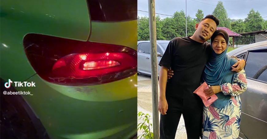 【好人有好报！】豪车被摩托车撞拒绝要求赔偿！妈妈劝告“RM1也不要拿！”被赞爆！ | 88razzi