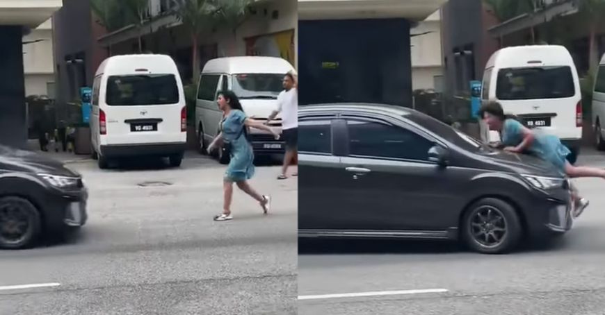 【不要做傻事!】女子和男友街边吵架,她情绪失控冲出马路去撞车! 88razzi