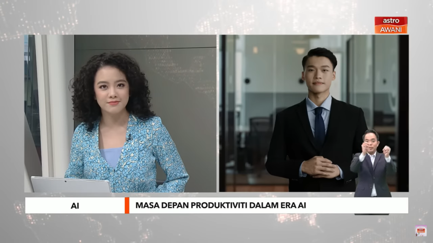 【新闻界压力山大！】大马新闻界诞生两名AI新闻主播，“Joon”和“Monica”惊人表现没被发现是AI！ | 88razzi